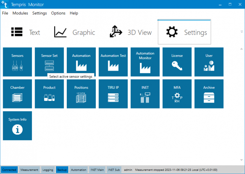 Temperature Measurement Technology of Tempris